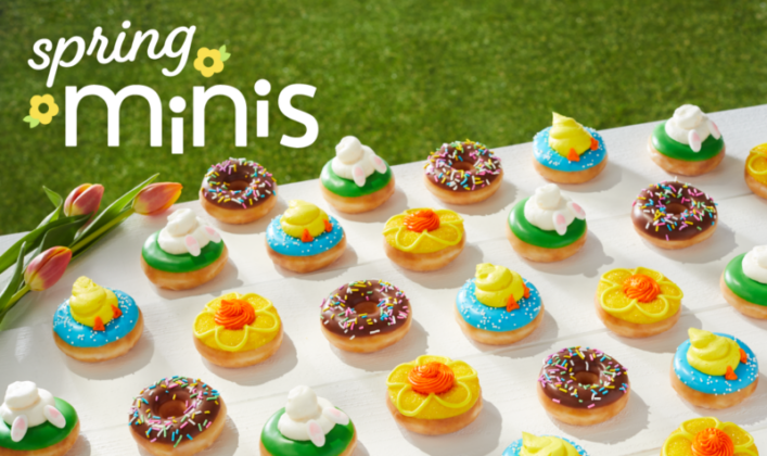 Krispy Kreme Introduces New Spring Minis - Maury County Source
