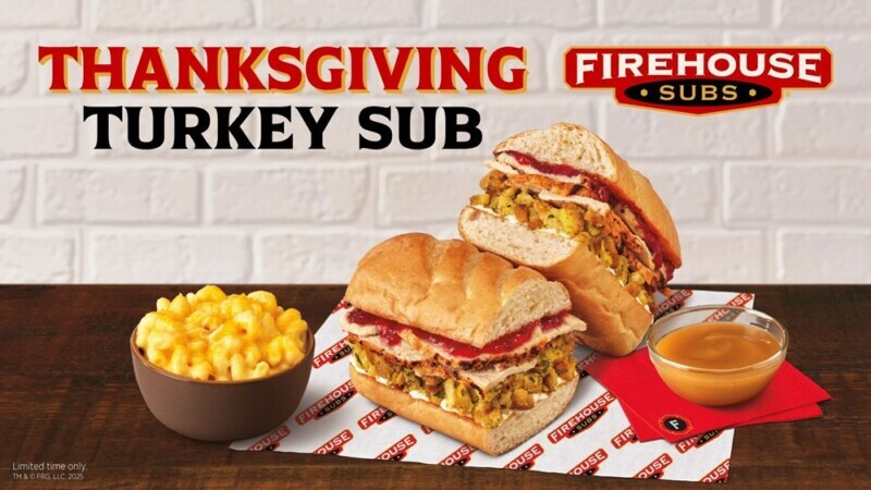 Firehouse Subs Brings Back Thanksgiving Turkey Sub with New Sides ...